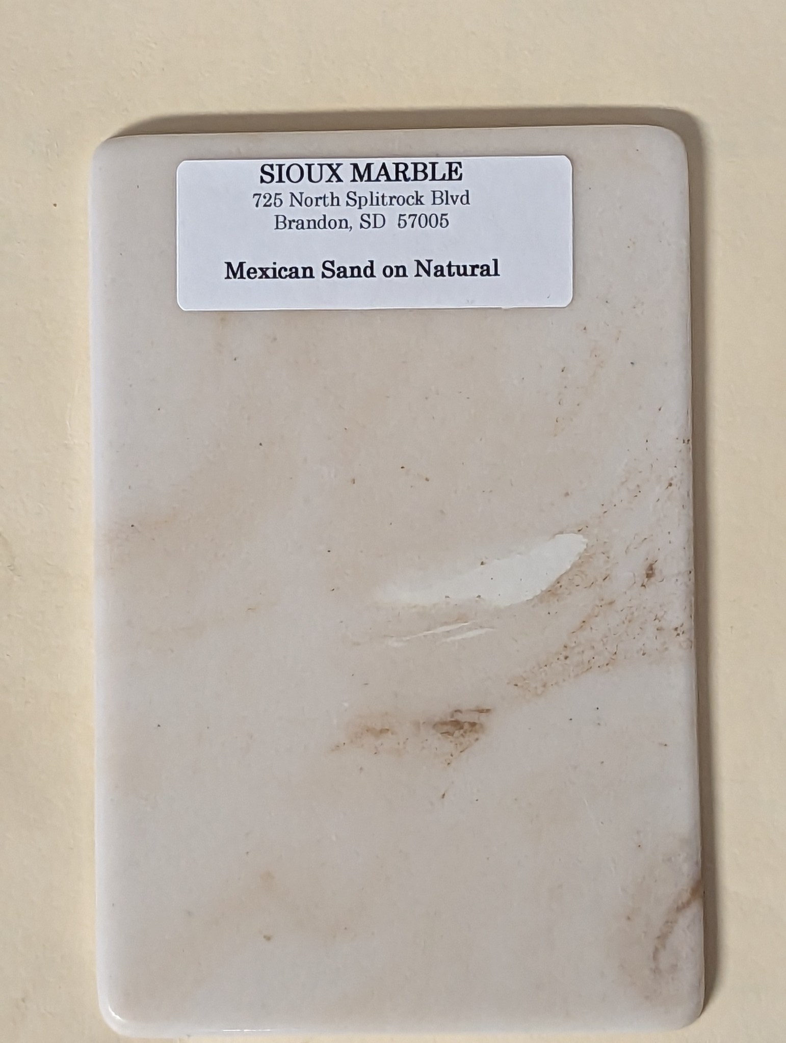 Marble Colors – Sioux Marble